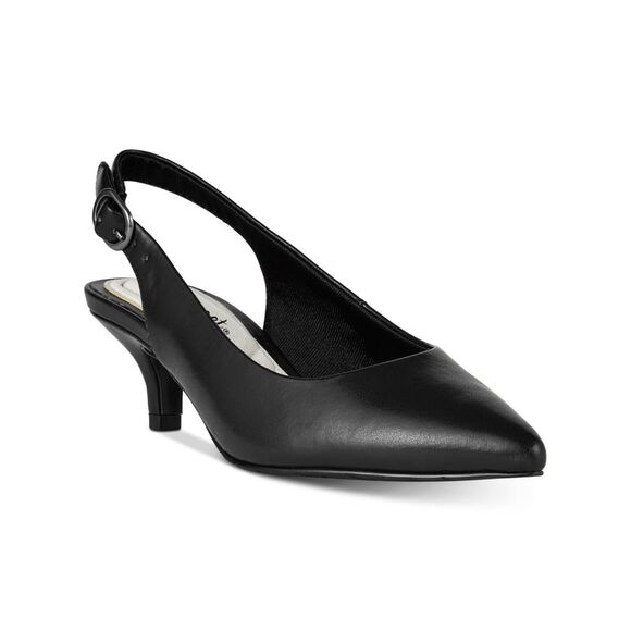 easy street | Shoes | Easy Street Womens Black Gore Faye Pointed Toe ...